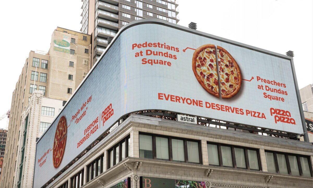 Pizza Pizza rolls out Everyone Deserves Pizza platform with cheeky ...