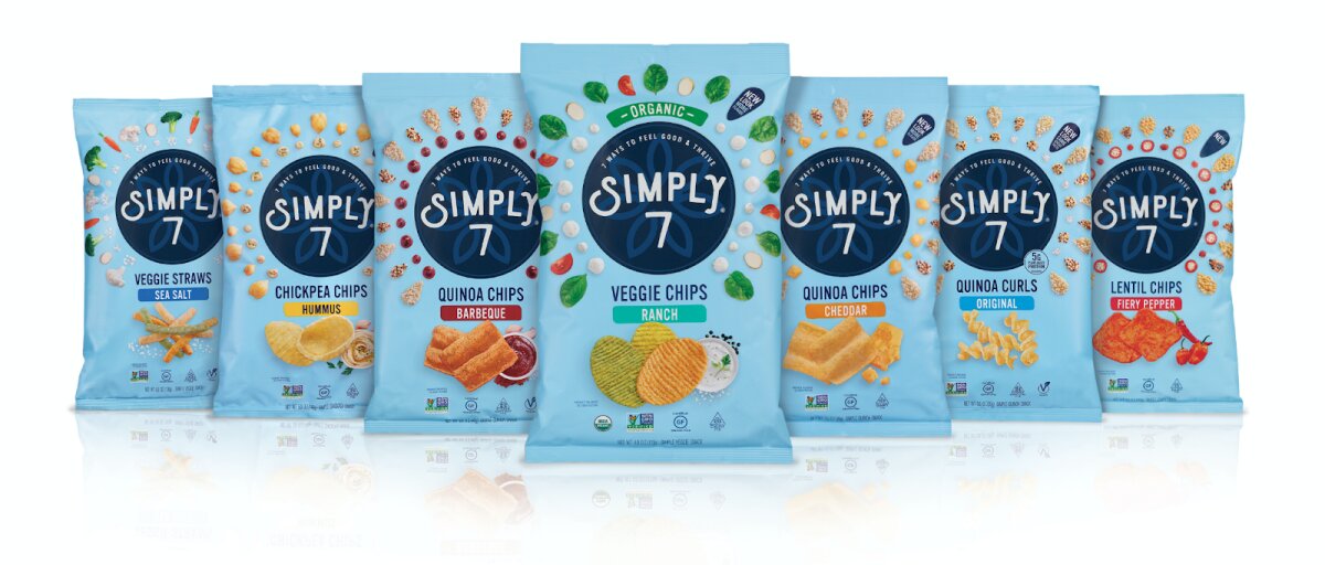 Little Big Brands Redesigns Simply7 Healthy Snacks Packaging - News