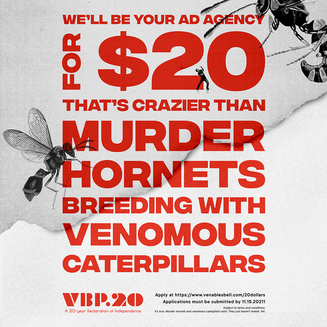 Venables Bell + Partners Celebrates its 20th Anniversary by Offering ...