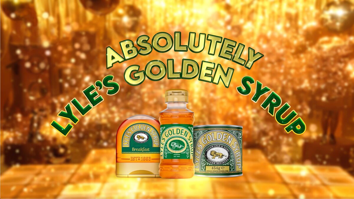 Lyle’s Golden Syrup unveils playful new “Absolutely Golden” creative ...