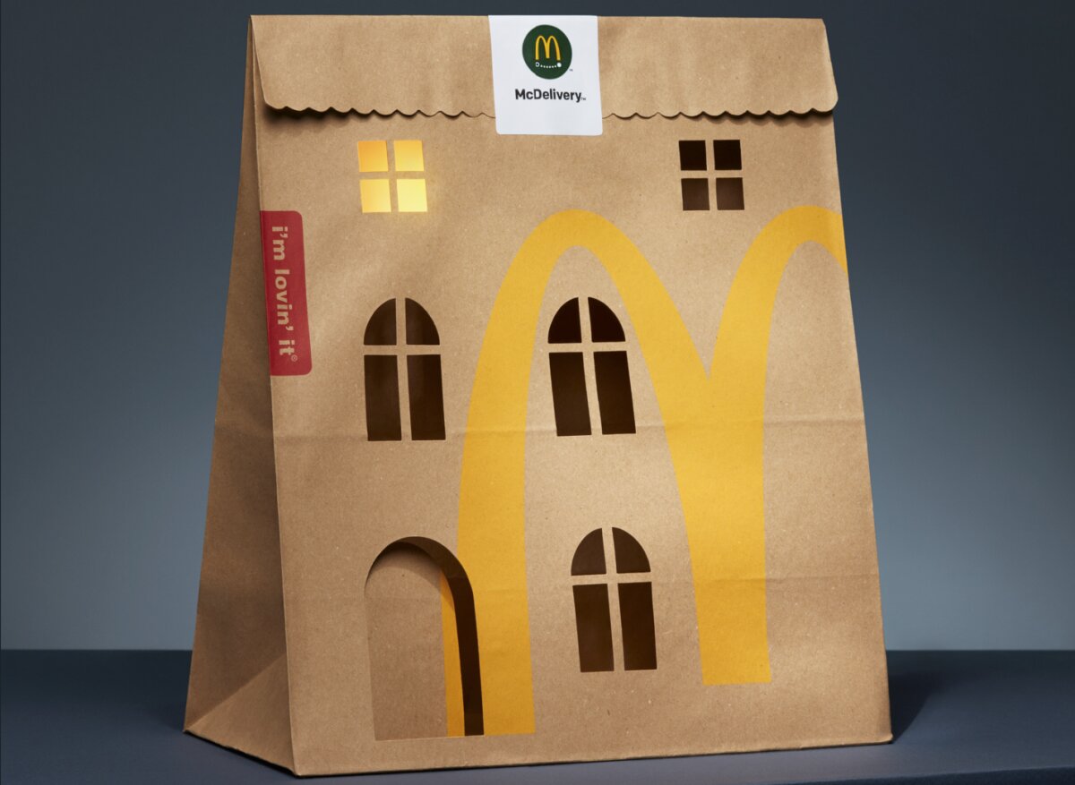McDonald’s Delivers Paper Bag Art in Norwegian Campaign - News